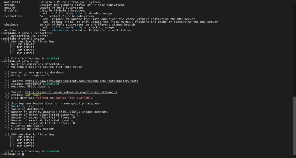 Setup Pi-hole – Cybersecurity Learning